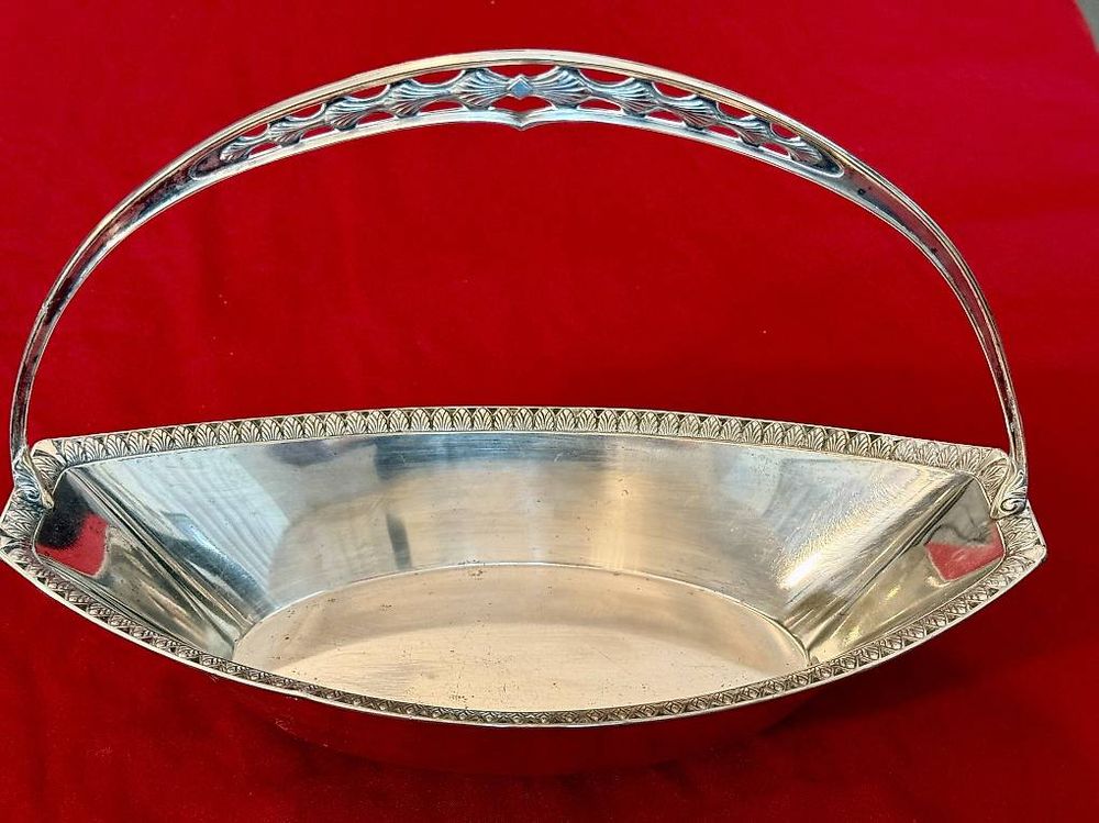 Schale in Korbform von WMF versilbert 1910-1925 Jugendstil (Gebraucht) in Fahrwangen für CHF 100 ...