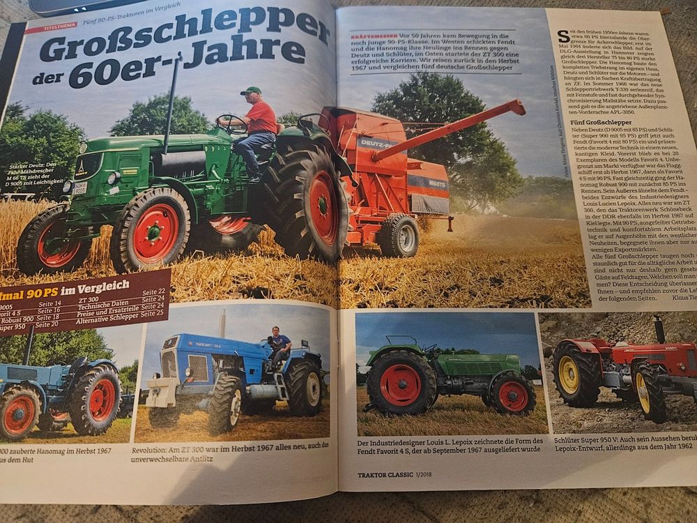 Traktor Classic 1/18 Fendt Deutz Hanomag Massey Fahr MAN xx | Kaufen auf Ricardo