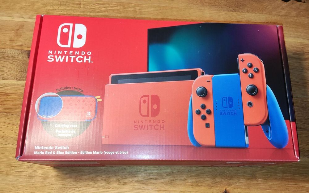 Nintendo Switch Mario Edition & 4 Games (Gebraucht) in Zürich für CHF ...