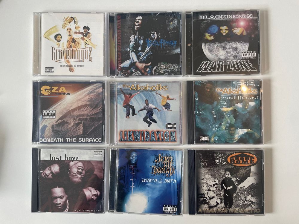 90s Rap CDs (9 Stück) (Gebraucht) in Zürich für CHF 18 – mit Lieferung ...