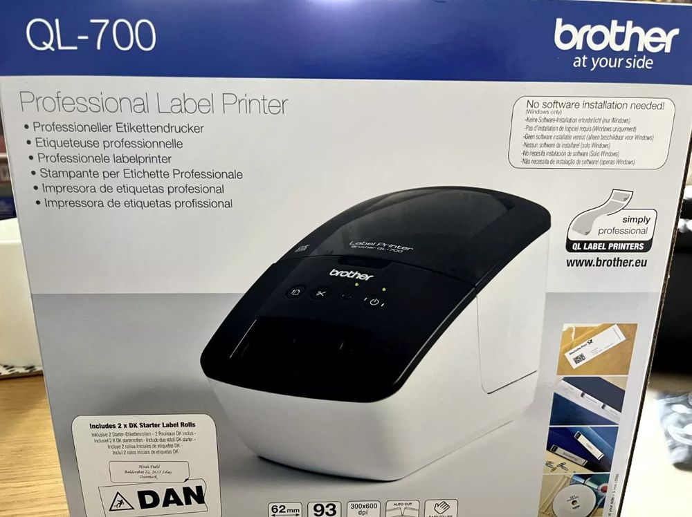Brother QL-700 (Etikettendrucker/Labeldrucker) (Neu und originalverpackt) in Zürich für CHF 30 ...