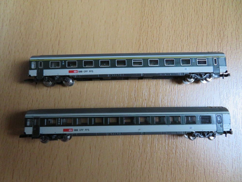 8745 8746 Märklin Z SBB Personenwagen | Kaufen auf Ricardo