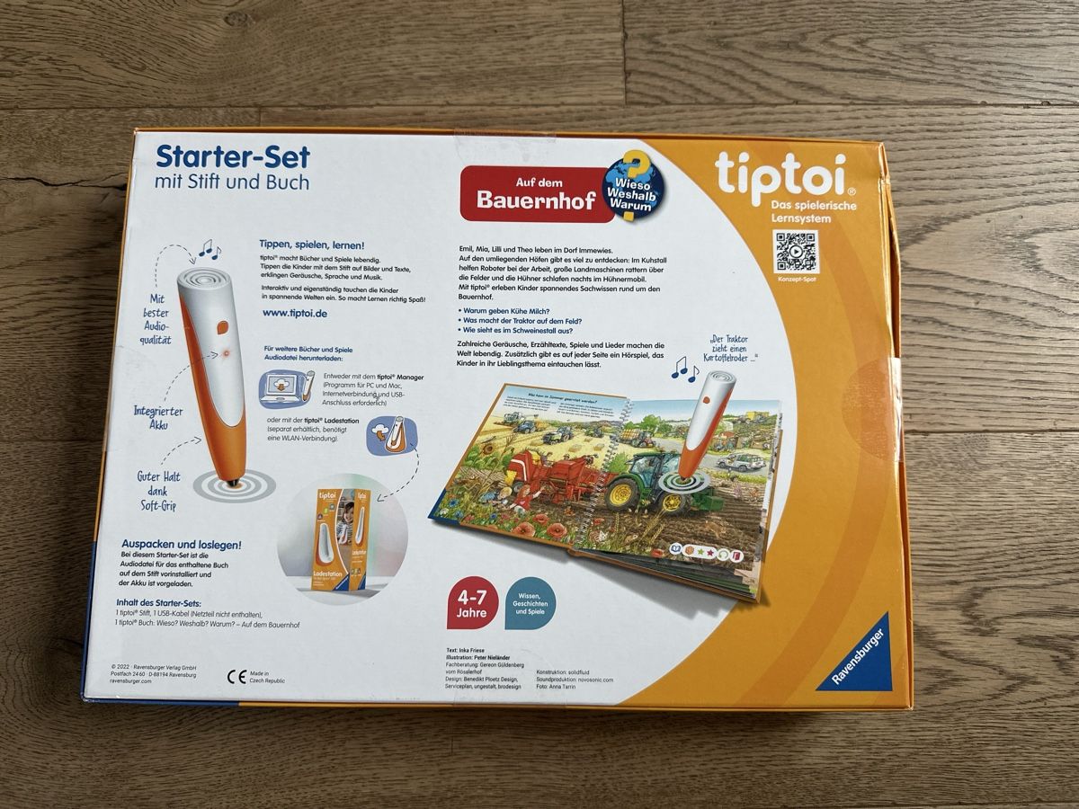 Tiptoi Stift mit Buch - Auf dem Bauernhof (Neu und originalverpackt) in ...