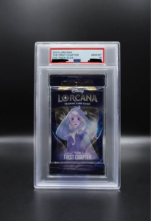 Disney Lorcana First Chapter Booster Artwork Elsa PSA 10 (Neu und ...