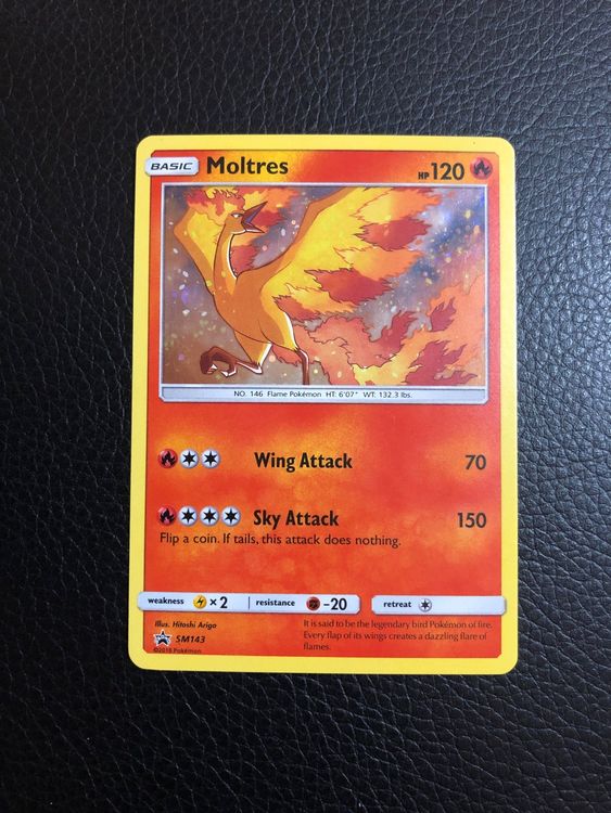 2018 Sun & Moon - Moltres Holo Promo SM143 Ab 1 | Kaufen auf Ricardo