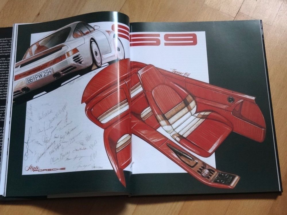 Porsche 959 Lewandowski 1990 Sammler Buch für Porsche Fans | Kaufen auf ...