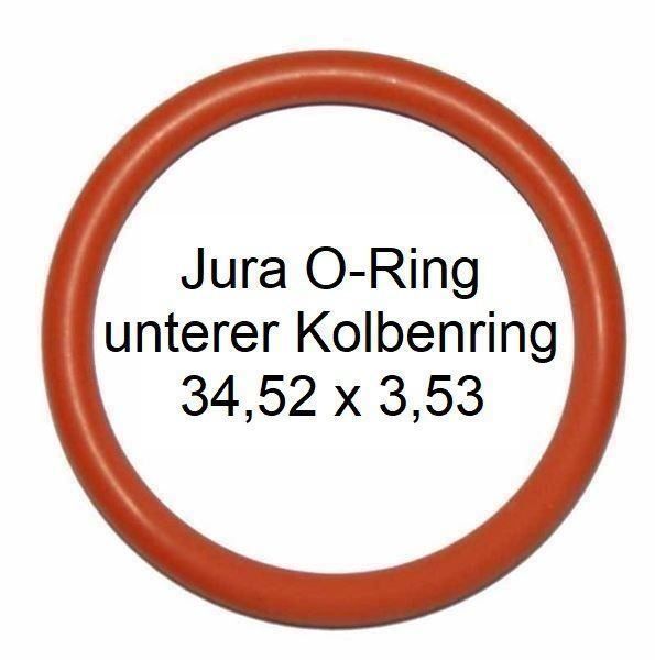 5 x Jura Kolben O-Ring unten (34.52 x 3.53) / 051 (Neu und ...