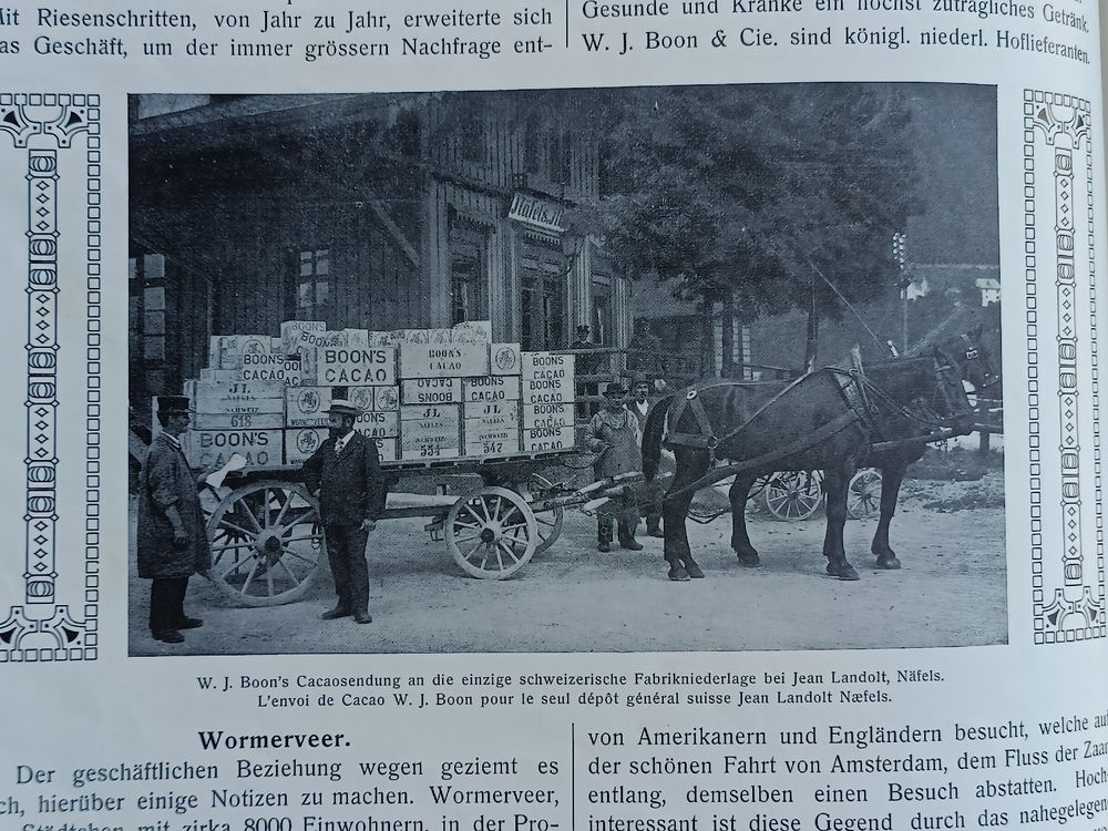 Alte Firmen Schrift / Jean Landolt Näfels GL - Ausgabe 1910 (Gebraucht ...