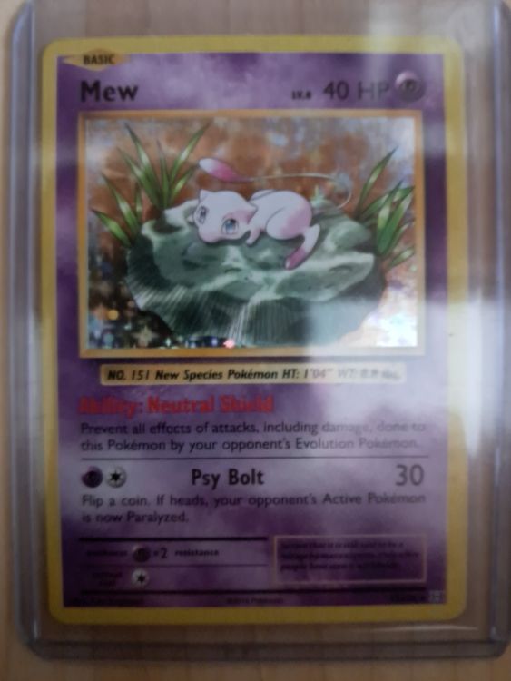 Mew Evolution XY | Kaufen auf Ricardo