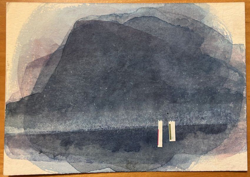 Postkarte, Aquarell, signiert Hans Küchler Olten (ID b3604) (Gebraucht) in Gelterfingen für CHF ...