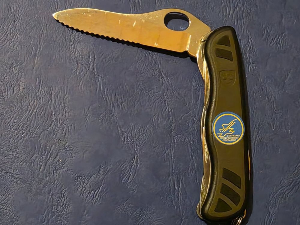 Victorinox Militar Messer JG 14 mit Luftwaffe Logo top Zusta (Gebraucht ...