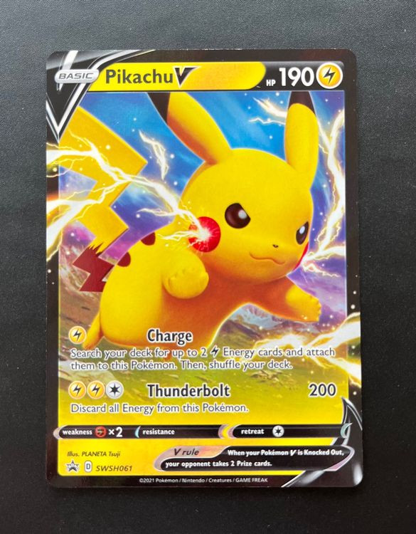 Pokémon Pikachu V Promo | Kaufen auf Ricardo