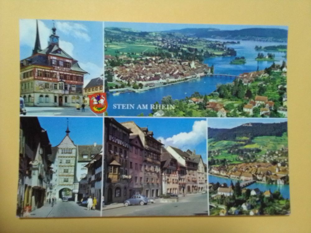 Stein am Rhein mehrbildrig mit Flugaufnahme (Gebraucht) in Küttigen für CHF 2.5 – mit Lieferung ...