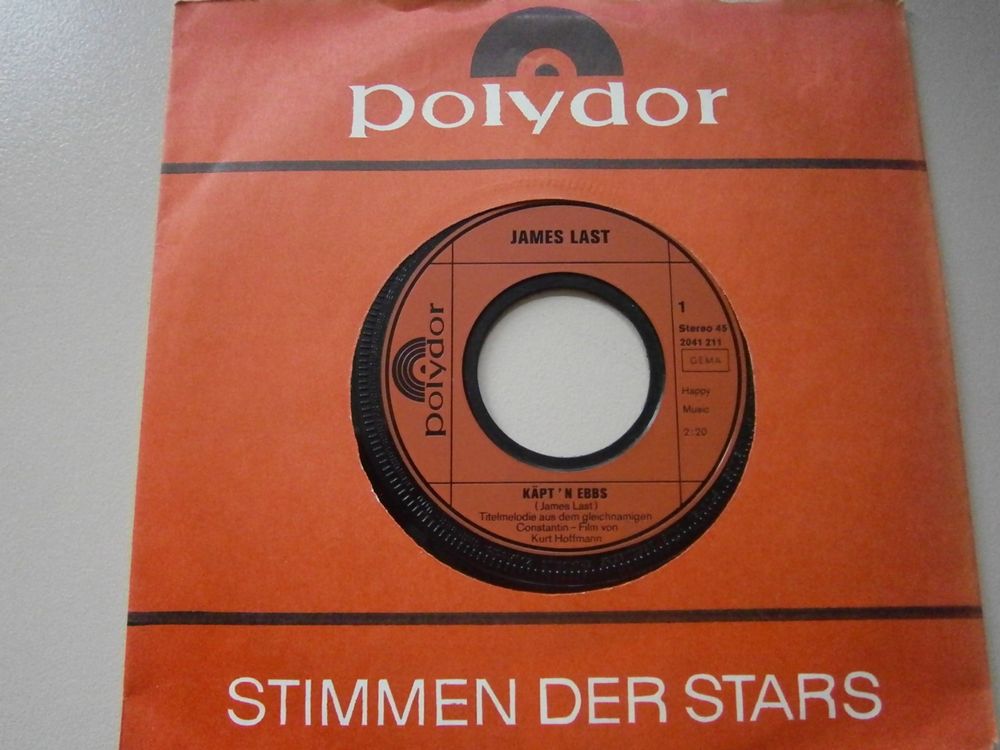 Vinyl-Single James Last - Käpt'n Ebbs (Gebraucht) in Langenthal für CHF ...