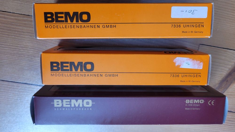 3x Waggon der Furka Oberalp Bahn Bemo H0m (Gebraucht) in Mastrils für CHF 41 – mit Lieferung auf ...