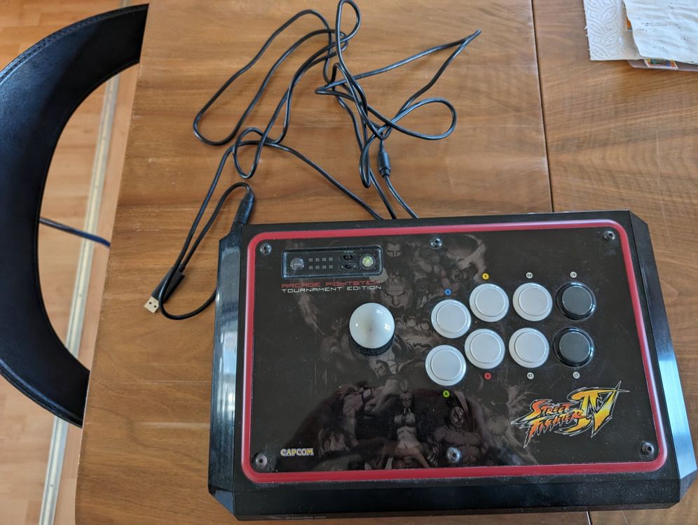 Fight Stick Mad Catz Street Fighter 4 Tournament Edition 360 | Kaufen ...