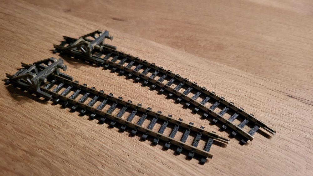 2x Roco Schienen mit Prellbock Spur N | Kaufen auf Ricardo