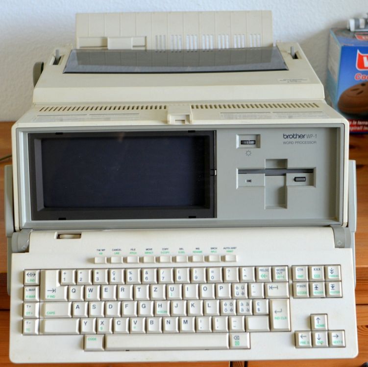 Brother WP-1 Schreibcomputer 1985 (Gebraucht) in Riehen für CHF 59 ...