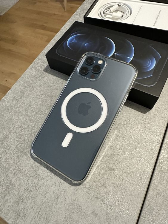 iPhone 12 Pro - Bleu Pacifique - 128 GB (Neu (gemäss Beschreibung)) in ...