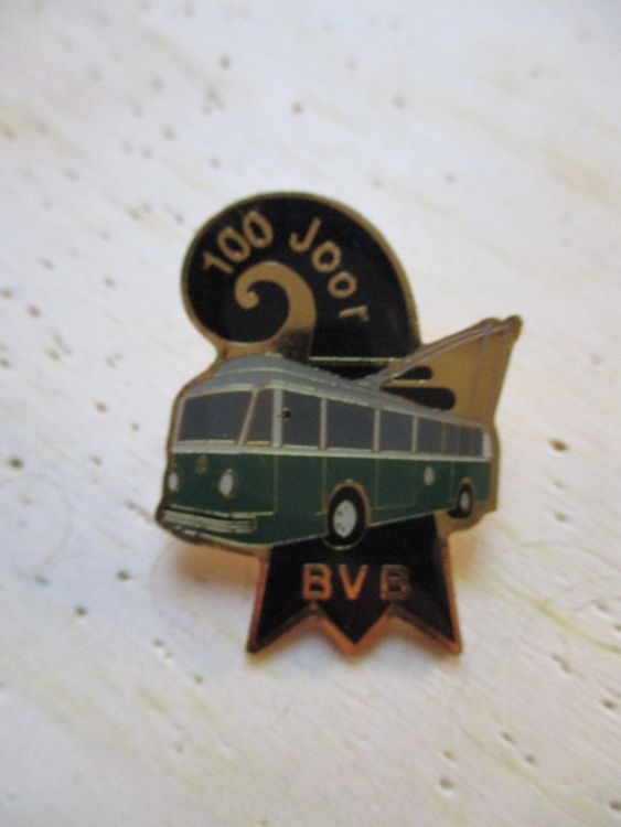 BVB Basel 100 Jahre Tram Bus Pin Trolleybus | Kaufen auf Ricardo