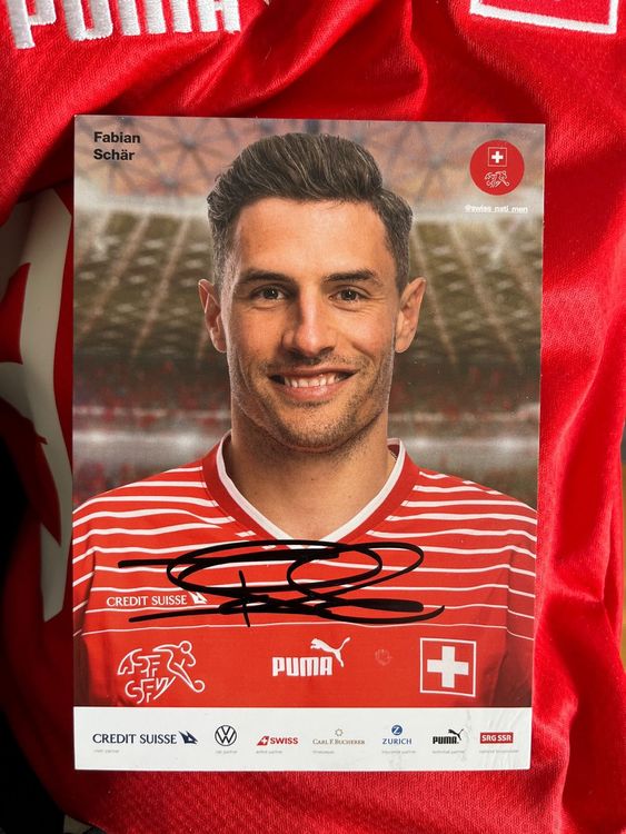 Fabian Schär Autogrammkarte 2024 | Kaufen auf Ricardo