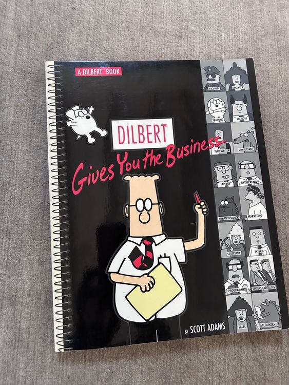 BD Dilbert Gives You the Business by Scott Adams (D'occasion) à ...