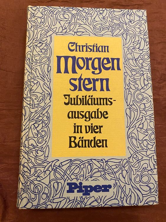 Christian Morgenstern Jubiläumsausgabe Band II 2 Piper 1979 (Gebraucht ...