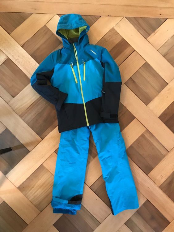 Skianzug 152 ZIENER blau-schwarz | Kaufen auf Ricardo