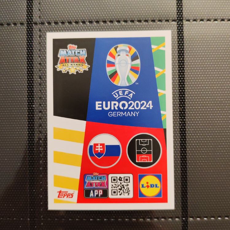 Milan SKRINIAR SLO Topps Euro 2024 Lidl Match attax all star (Nuovo ...