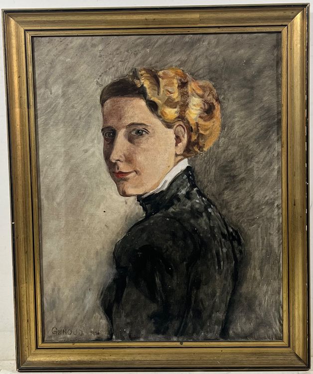 30. er Jahre Portrait Gemälde von eine Dame,Signiert: Genoud (Gebraucht) in Root für CHF 15 ...