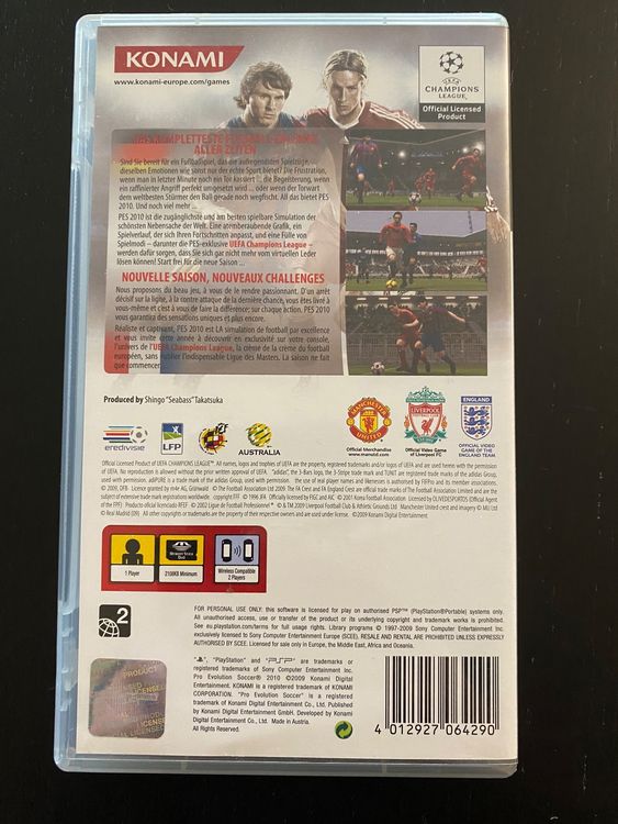 PES 2010 (PSP) | Kaufen auf Ricardo