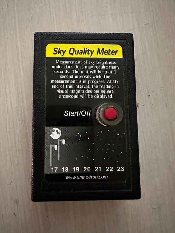 unihedron sky quality meter - photometer (Gebraucht) in Basel für CHF ...