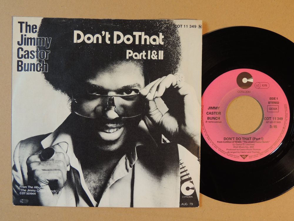 JIMMY CASTOR BUNCH don't do that Part 1 & 2 | Kaufen auf Ricardo