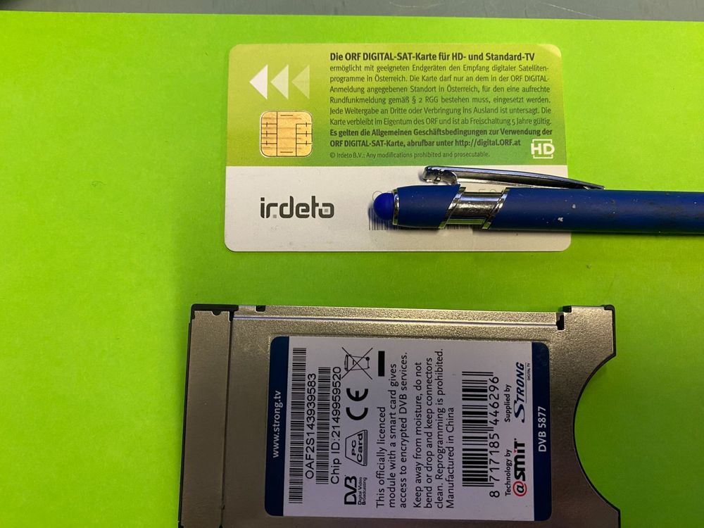 CI Modul irdeto + ORF Karte nicht Aktiviert (Gebraucht) in Sissach für ...