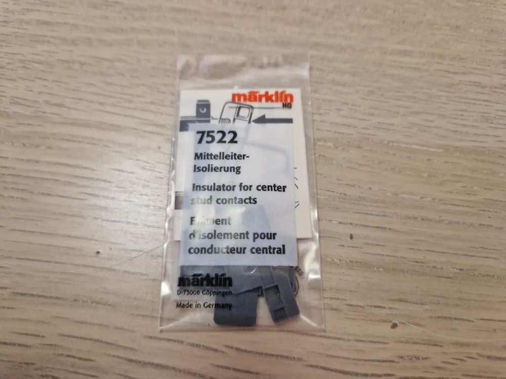 Märklin 7522 Mittelleiter-Isolierung OVP NEU | Kaufen auf Ricardo