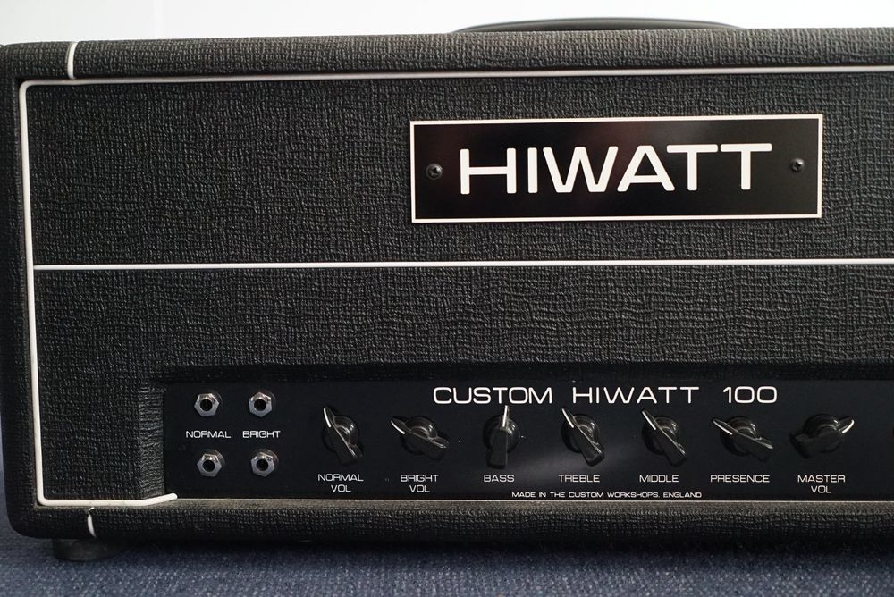 HIWATT Custom Shop DR103 100W Head Class A/B Made in England | Kaufen ...