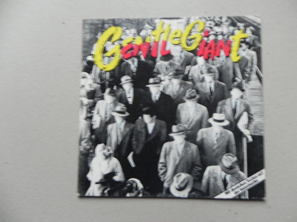 LP brit. Progressiv Rock Band Gentle Giant 1980 Civilian | Kaufen auf ...