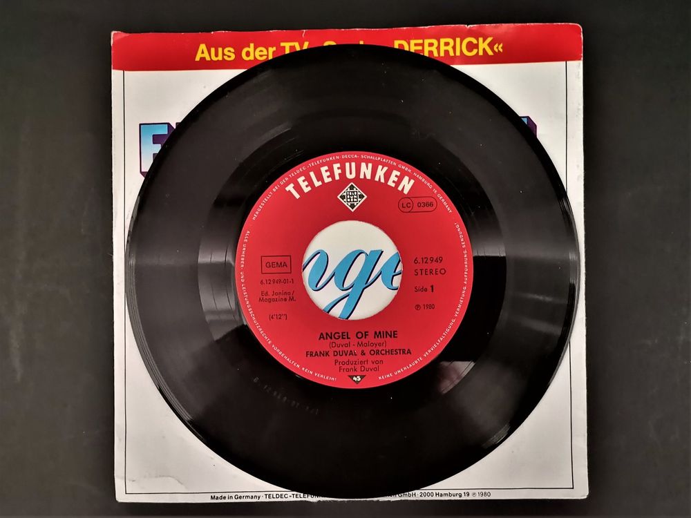 FRANK DUVAL Schallplatte Single "Angel of Mine" | Kaufen auf Ricardo