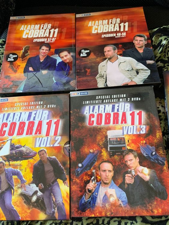 5 Alarm für Cobra 11 DVDs (Vol 2/3, Staffel 4-7 und Special) (Gebraucht) in Zürich für CHF 30 ...