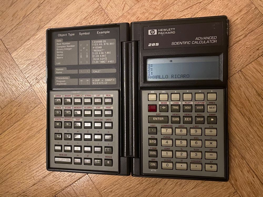 HP 28S Advanced Scientific Calculator (Gebraucht) in Adliswil für CHF ...