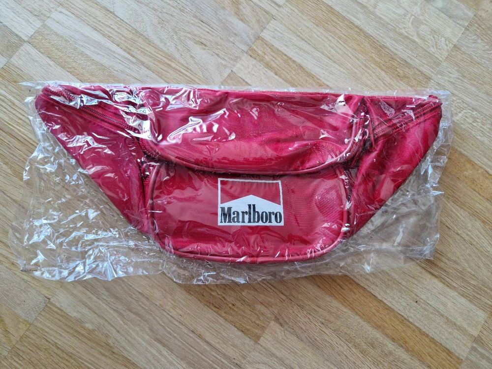 Sac banane - vintage - Marlboro rouge (Neuf avec emballage d'origine) à ...