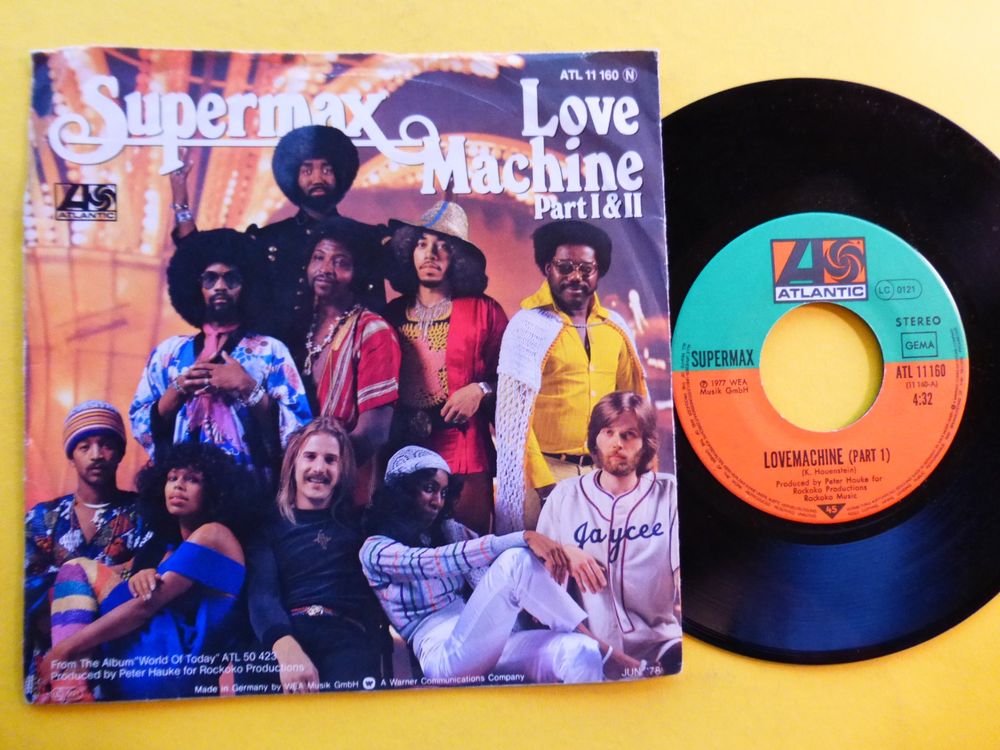 SUPERMAX 7" LOVE MACHINE | Kaufen auf Ricardo