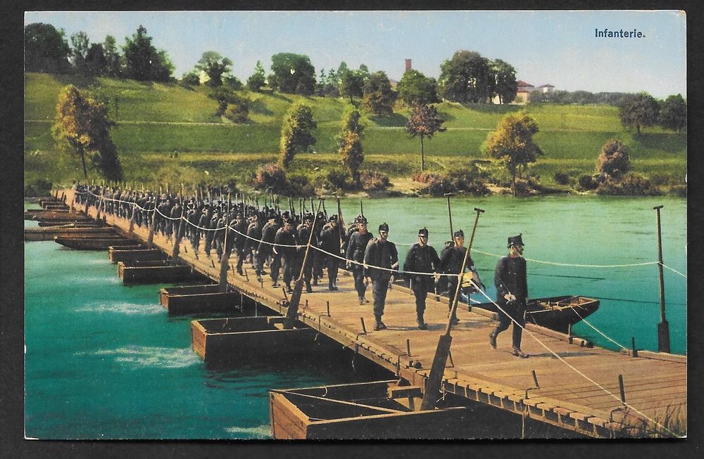 Militärkarte Infanterie Grenzbesetzung 1914 | Kaufen auf Ricardo