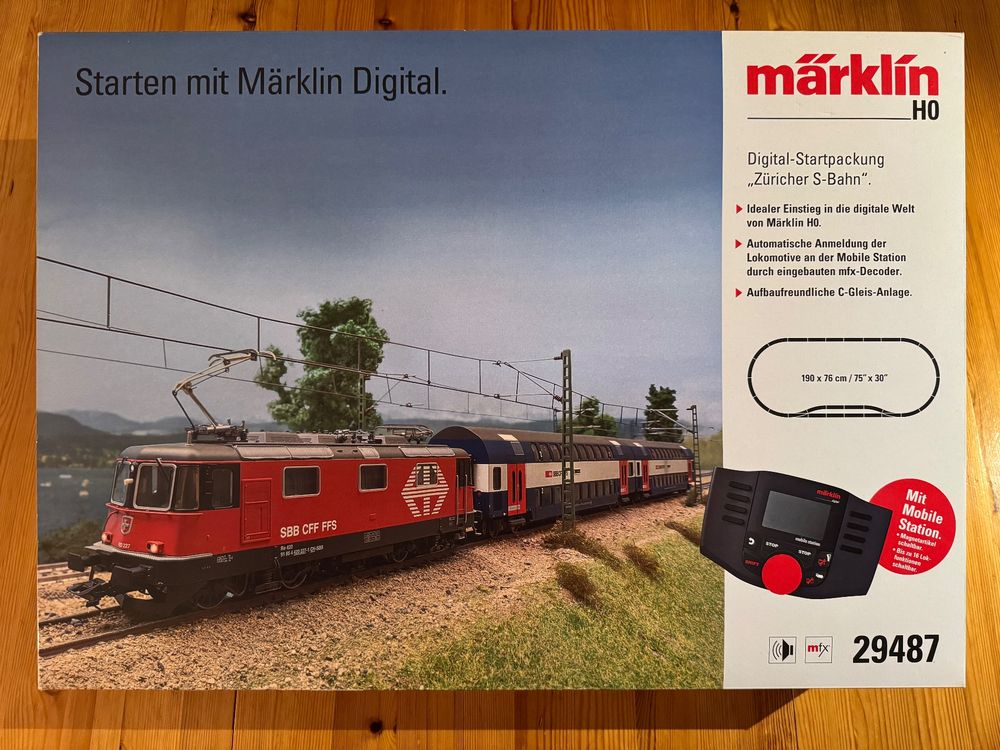 Märklin 29487 Digital - Startpackung "Zürcher S-Bahn" (Neu und ...