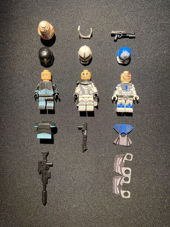 Lego Star Wars Jesse Shadow Trooper Wolf Pack Trooper Custom | Kaufen ...