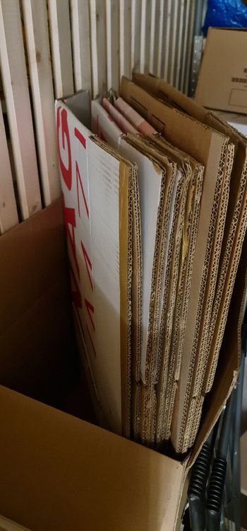 20 different size moving boxes (used but good condition) (Gebraucht) in ...