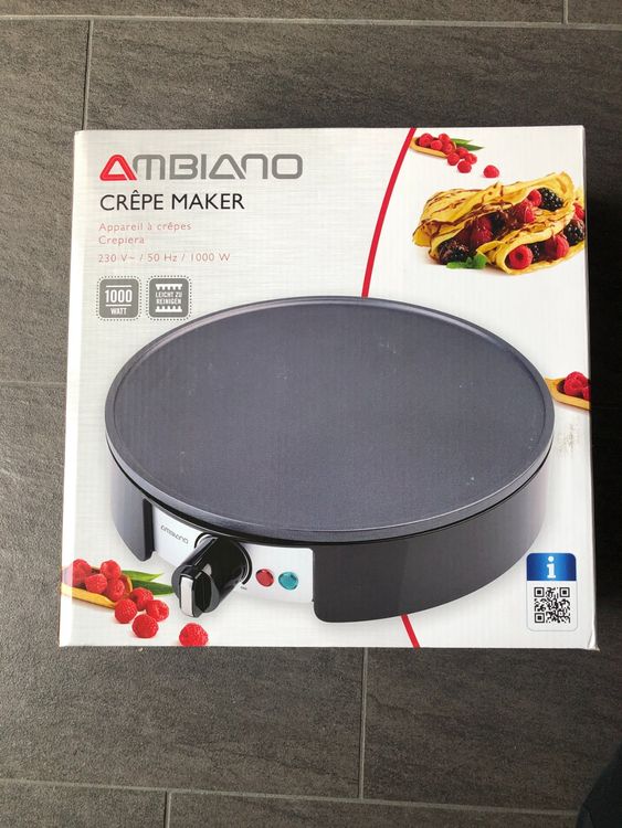 Crêpe Maker von Ambiano (Neu und originalverpackt) in Bichwil für CHF ...