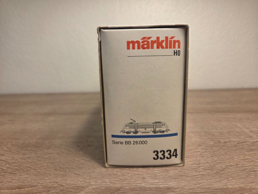 Märklin 3334 E-Lok Serie BB 26 SNCF H0 (Neuf avec emballage d'origine ...