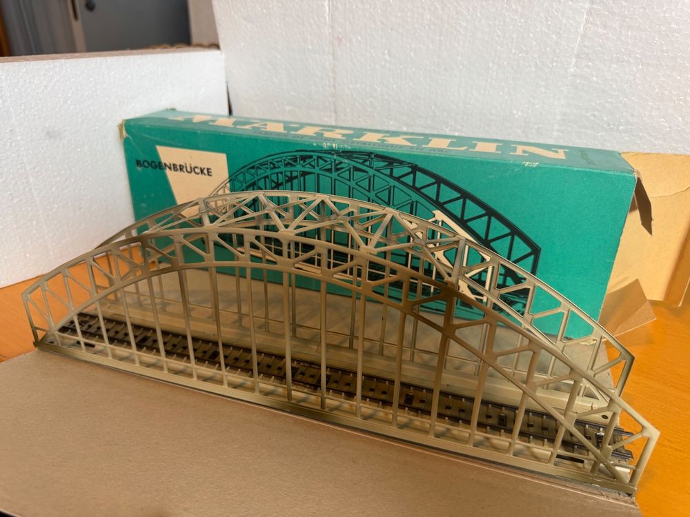 Märklin Bogenbrücke Metal 7163 (Neu (gemäss Beschreibung)) in Uster für ...
