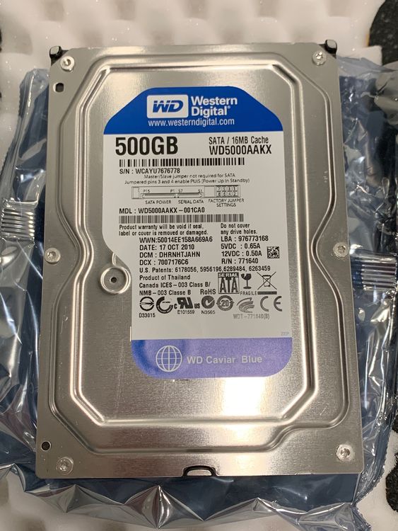 WD HDD 500gb Blue 3.5“ | Kaufen auf Ricardo